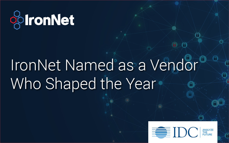IronNet named a “Vendor Who Shaped the Year” for second time by IDC