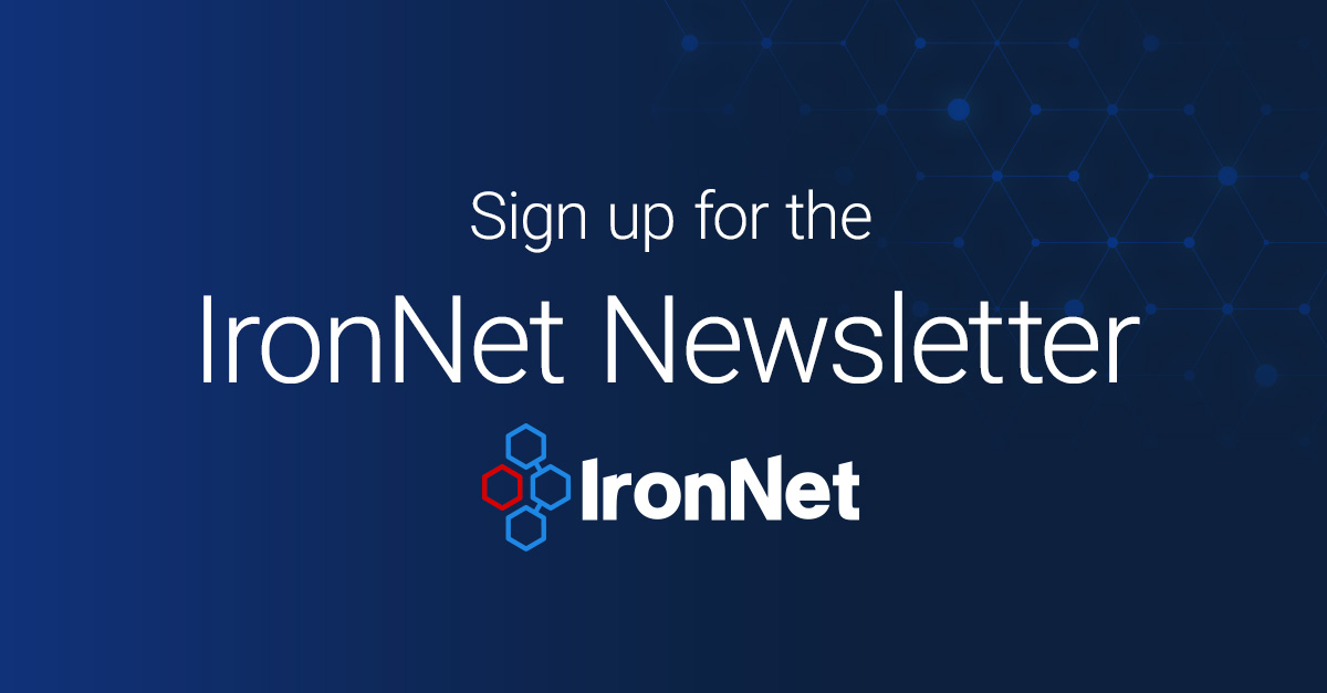IronNet Newsletter Sign-up