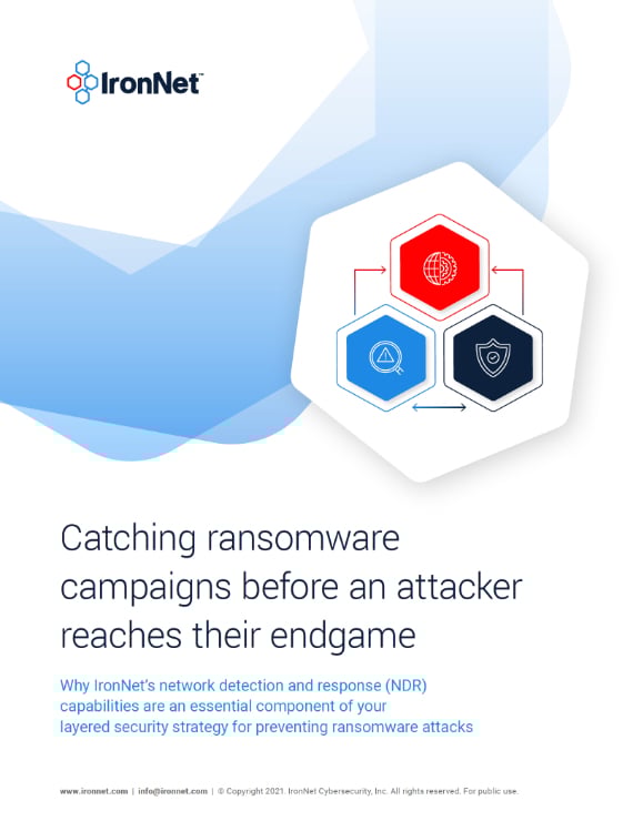 Catching ransomware campaigns before an attacker reaches their endgame